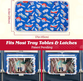 Airplane Tray Table Cover for Kids - A Parent's Best Friend – Lusso Gear