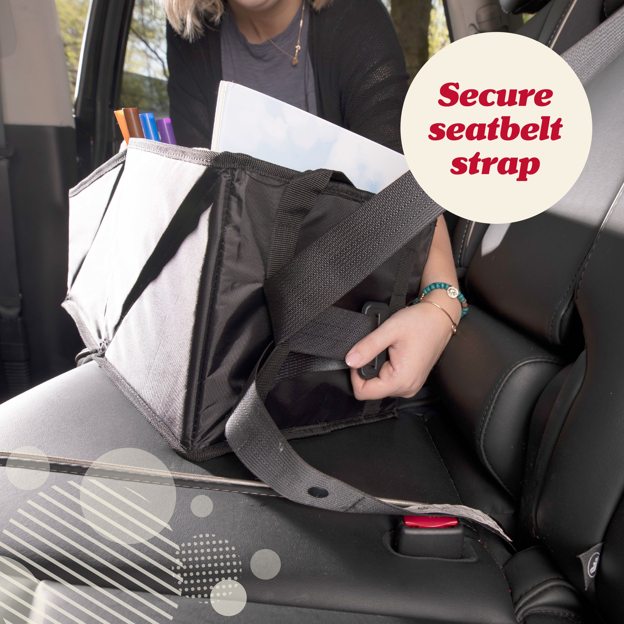 Lusso Gear Foldable Car Seat Organizer